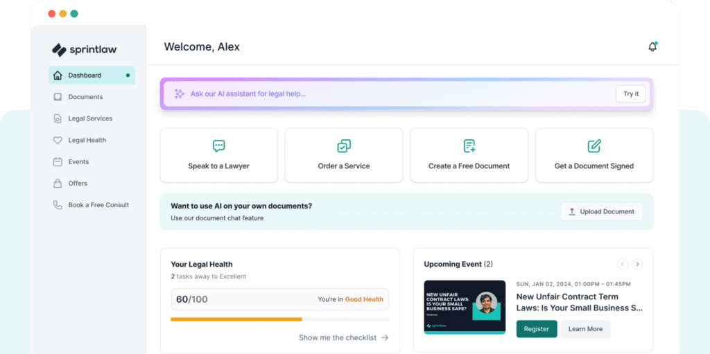 Platform | Sprintlaw UK